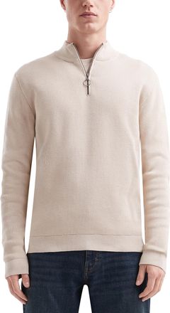 QS by s.Oliver Troyer mit feiner Rippstruktur aus Baumwollmix