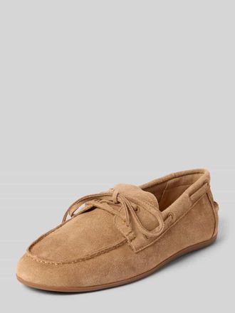 Inuovo Loafer aus echtem Leder mit Zierschleife