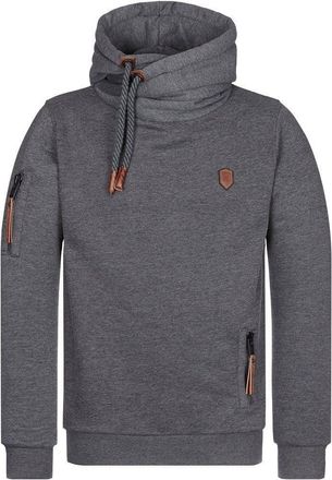 Naketano Pimp Hoody Kapuzenpullover (DE/NL/SE/PL, Alphanumerisch, XL, Regular, Regular, Anthracite)