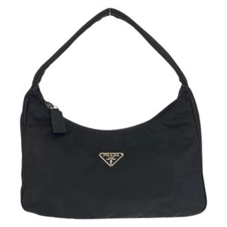 Prada Pre-owned Tessuto Nylon Handbag - - Pre-owned - Damen - Schwarzk - ONE SIZE