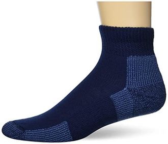 Thorlos Jmx Maximum Cushion Ankle Running Socks Chaussettes de Course, Bleu Marine, M Mixte