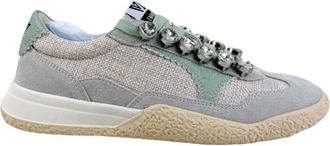 Emanuelle Vee Femme, Chaussures, Multicolore, Taille: 39 EU Hope Baskets Strass Crosta + Rafia