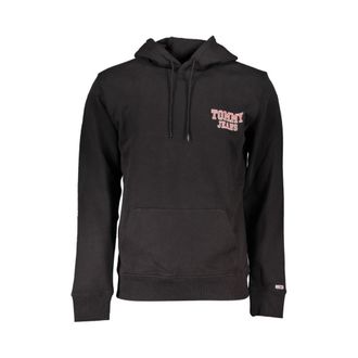 Tommy Hilfiger Cotton Hoodie - - Sweatshirts & Hoodies - Herren - Schwarzk - XL