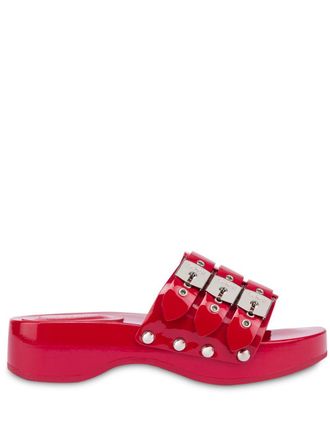 Philosophy di Lorenzo Serafini x Scholl sandales Pescura - Rouge