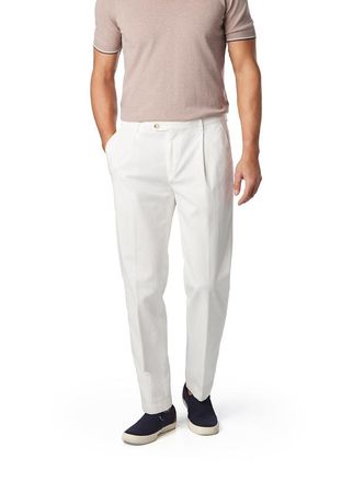 Bugatti Herren Hosen wei&szlig;