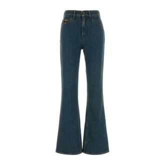 Burberry Femme, Jeans, Bleu, Taille: W26 Jean en denim stretch