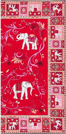 Roeckl Seidentuch Lucky Elephant beige