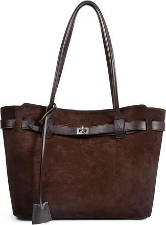 Balenciaga Bel Air Suede Medium Tote Bag