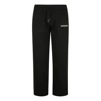 Burberry Straight-Leg-Sweathosen - - Trousers - Damen - Schwarzk - M