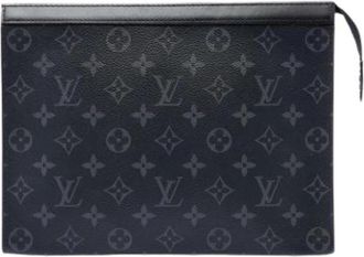 Louis Vuitton Pre-owned Pochette Monogram Eclipse - Homme - Pre-owned - Noir - Taille: ONE Size