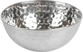 Garcia de Pou Garcia de Pou Hammerschale Artinox Ø 13 x 6 cm, Silber, Edelstahl