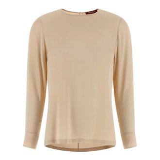 Max Mara Damen, Oberteile, Beige, LGr&ouml;&szlig;e