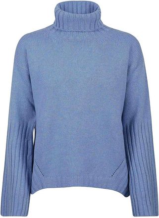 Eleven 88 Rollkragenpullover - Blau