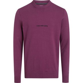 Calvin Klein Rundhals-Pullover - - Knitwear - Herren - Lila - XL
