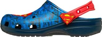 Crocs Homme, Chaussures, Bleu, Taille: 45 EU Classic Clog Superman