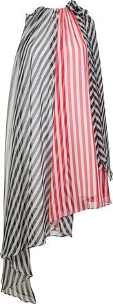 Msgm Msgm, Femme, Robes, Multicolore, Taille: 40 FR Abito Bicolor