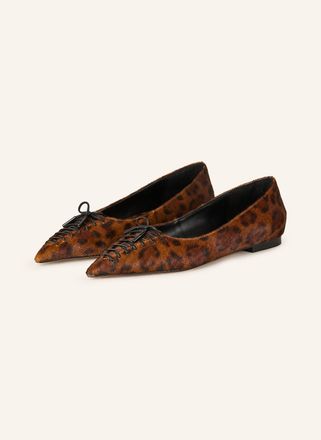 Lola Cruz Ballerinas braun