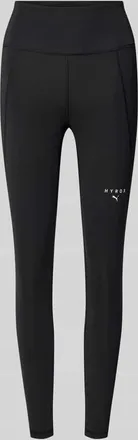 Puma Leggings mit Label-Print und elastischem Bund