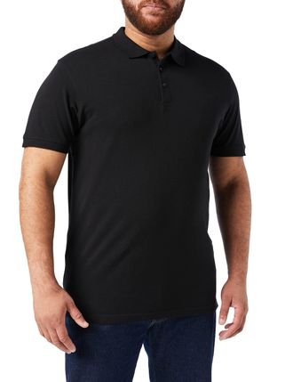 Clique CliQue Herren Classic Lincoln Polo Polohemd, Schwarz, XXL
