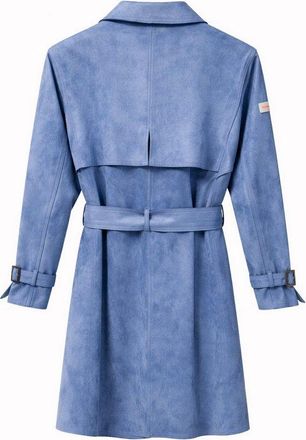 Frieda & Freddies Trenchcoat pool blue