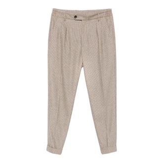 Eleventy Suit Hosen - - Trousers - Herren - Beige - W34