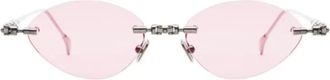 Kuboraum Lunettes de soleil H65 - unisex - Accessoires - Gris - Taille: 53 MM