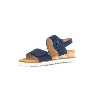 Gabor Keilabsatz-Sandalette - - Shoes - Damen - Blau - 39 EU
