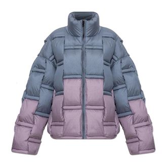 RAXXY Puffer Jacke mit hohem Kragen - - Jackets - Damen - Blau - M