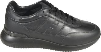 Hogan Homme, Chaussures, Noir, Taille: 43 EU Baskets Interactive