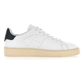 Hogan Homme, Chaussures, Blanc, Taille: 42 EU Chaussures plates blanches pour femmes