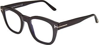 Tom Ford Ft5542-b 001 Lunettes de Soleil, Shiny Black, 50 Unisex