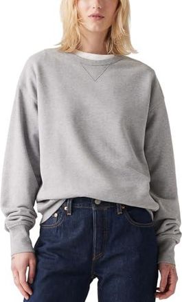 Levi's Femme Sweat-Shirt col Rond Heritage Starstruck Heather Grey Grey S