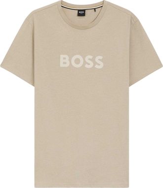 HUGO BOSS T-Shirt f&uuml;r Herren, Baumwolle (Hellbeige)