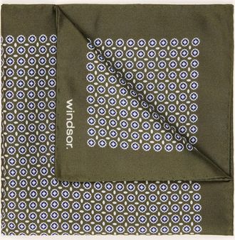 Windsor Windsor. Einstecktuch gruen