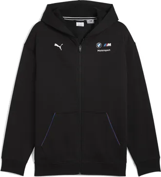 Puma Veste zipp&eacute;e &agrave; capuche Essentials BMW M Motorsport Homme, Accessoires, Noir, XL