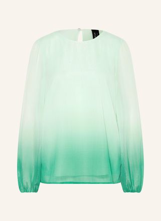 Marc Cain Blusenshirt Mit Glitzergarn gruen