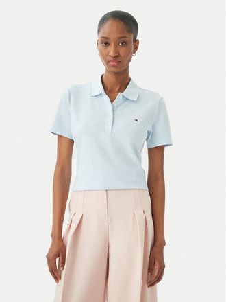 Tommy Hilfiger Poloshirt WW0WW43225 Hellblau Regular Fit