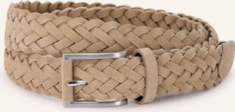 Strokesman's Strokesmans Flechtg&uuml;rtel beige