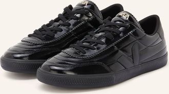 Veja Lack-Sneaker Panenka schwarz