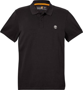 Timberland Oyster River Poloshirt f&uuml;r Herren kurz&auml;rmlig (Schwarz)