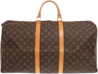 Louis Vuitton unisex, Pre-owned, Brun, Taille: ONE Size Pre-owned Keepall 55