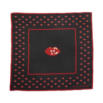 Marc Jacobs Blurred Lips Seidenschal - - Accessories - Damen - Mehrfarbig - ONE SIZE