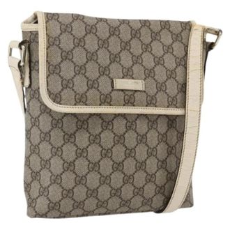 Gucci Sac bandouli&egrave;re Vintage Pre-owned - Femme - Pre-owned - Beige - Taille: ONE Size
