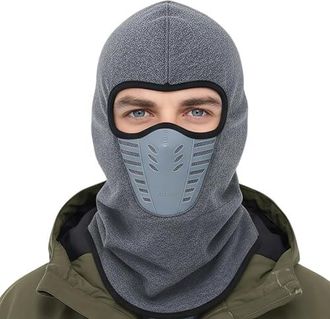 Generic Couvre-visage dhiver | Écharpe de protection élastique chaude et respirante pour temps froid | Cache-cou pour moto - Pour la pêche, les voyages, lalpi