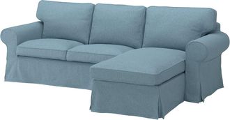 IKEA EKTORP Bezug f&uuml;r 3er-Sofa mit R&eacute;camiere