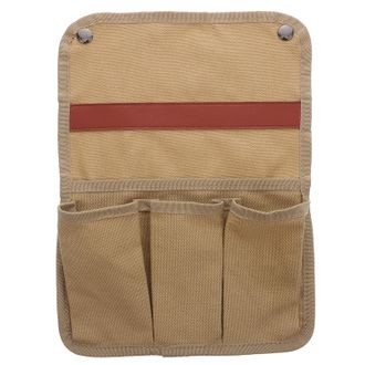 DOITOOL Multifunktionale Armlehnen Aufbewahrungstasche aus Robustem Baumwollstoff H&auml;ngend f&uuml;r Campingstuhl Ger&auml;umig f&uuml;r Handy Schl&uuml;ssel Snacks f&uuml;r Outdoor Str