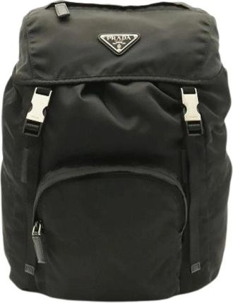 Prada Sac &agrave; dos Pre-owned Vintage - unisex - Pre-owned - Noir - Taille: ONE Size