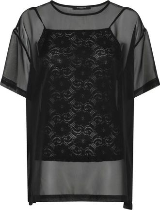 Bruuns Bazaar Femme, Blouses et Chemises, Noir, Taille: 44 FR Coakum Viyana Blouse
