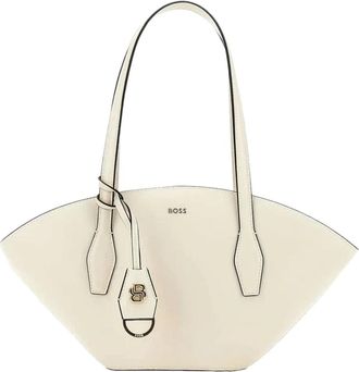HUGO BOSS Femme, Sacs, Blanc, Taille: ONE Size Numah Chapelier Tote