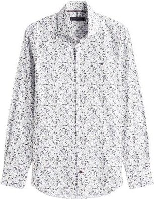 Tommy Hilfiger Chemise fleurie col classique en coton